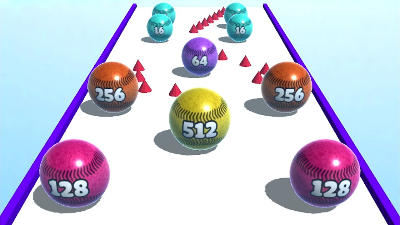 Ball Merge 2048 - All Levels Ball Gameplay Android, iOS ( Level 1931 - 1940 ) - YouTube