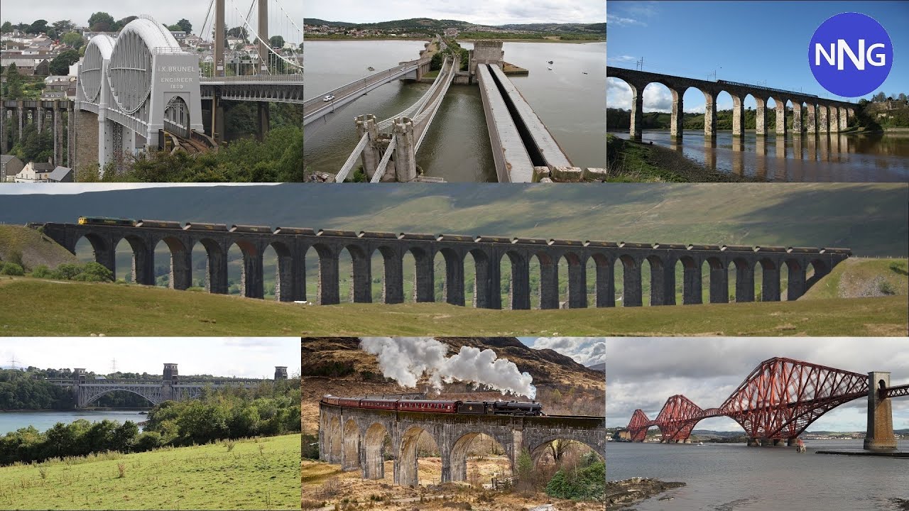 7 Great British Railway Bridges & Viaducts - YouTube
