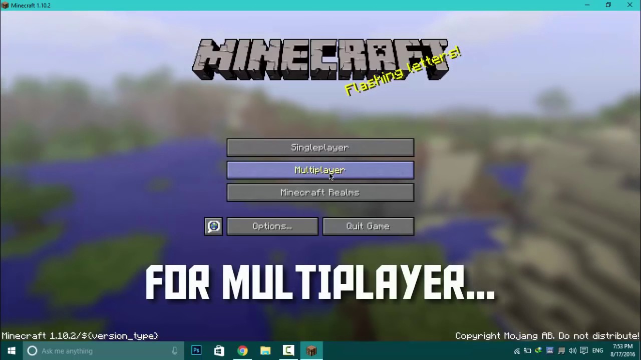 How To Download Minecraft Full Version For Free 2017! [With Multiplayer ...