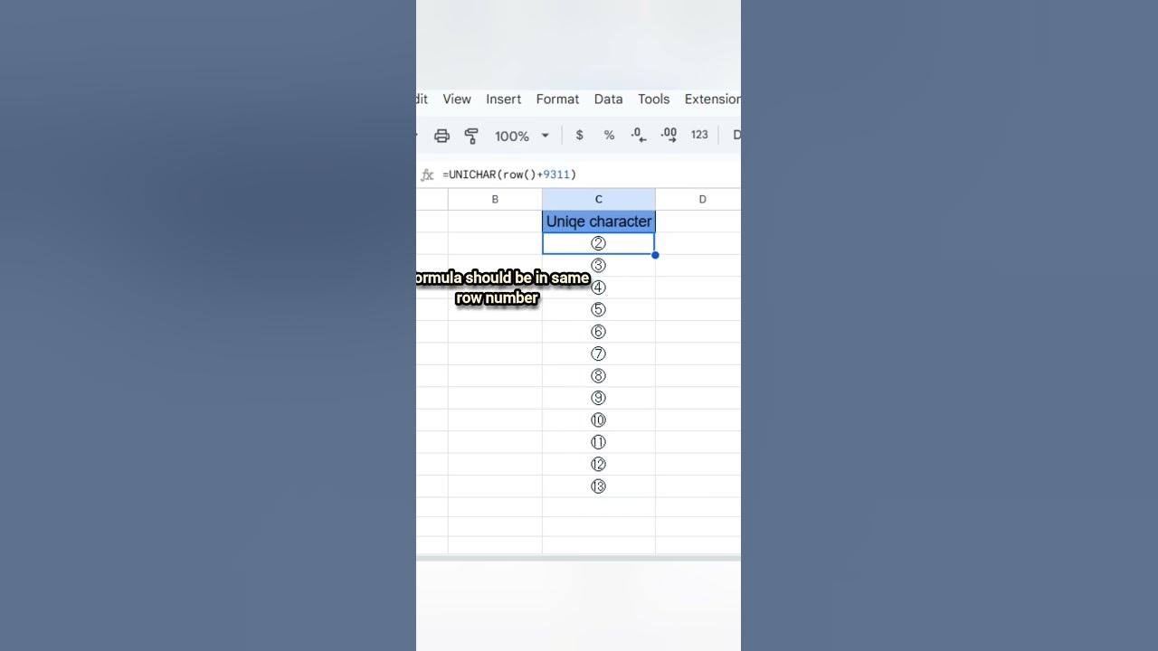 Uniquechar function in MS Excel #exceltutorial #bpointerviewtutorial #microsoftexcel - YouTube