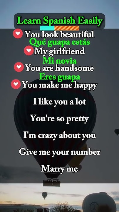 SPANISH VOCABULARY Intermediate/Learn the Most useful Spanish ...