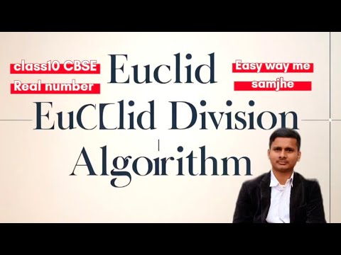 What is Euclid division algorithm || class10 || how to solve questions ...