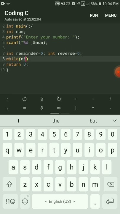 Reverse Number Program In C Reverse Number C Program Program Of Reverse Number In C Youtube 9115