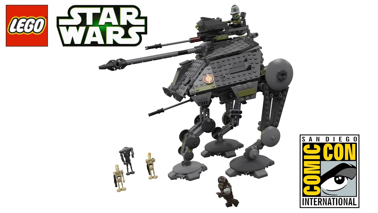 LEGO Star Wars 2014 AT-AP Revealed at SDCC 2013! - YouTube