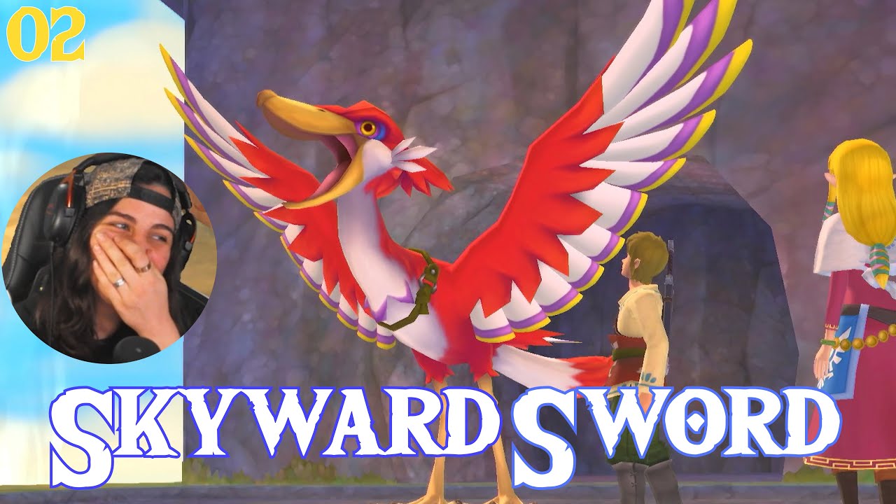 The Legend of Zelda Skyward Sword HD | 02 | Unser WOLKENVOGEL ist AUFGETAUCHT! | Hero-Mode - YouTube