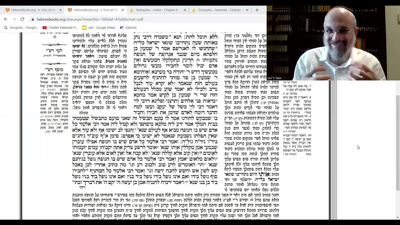A HOUSE OF LIES IS BOUND TO BURN! Talmud Sotah #317 41b(6) / 42a(1) | Rabbi Levi Y. New - YouTube