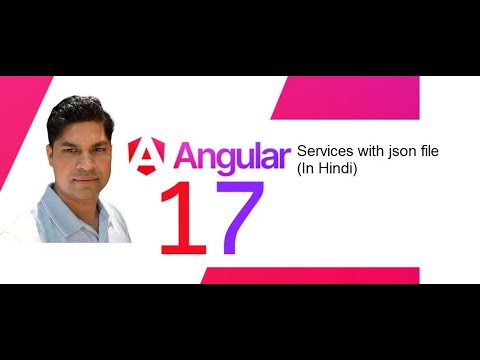 Angular17 Service with json file | Services without API | Angular Services - YouTube
