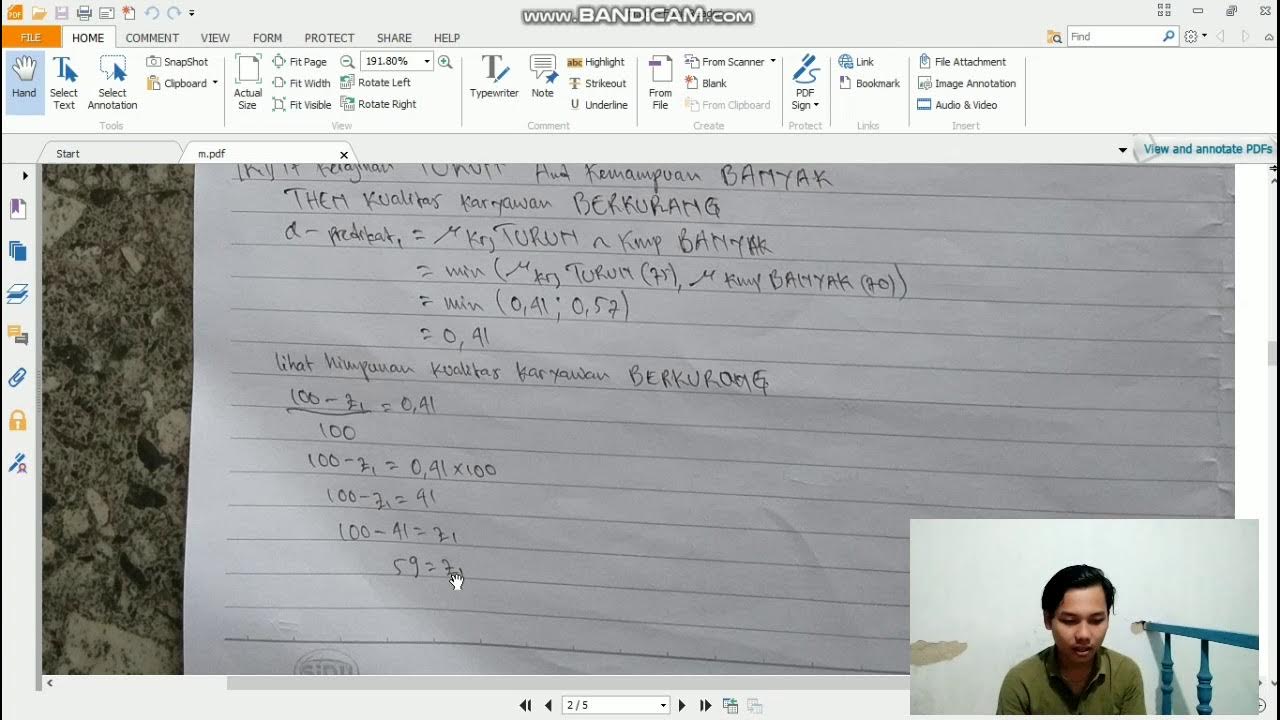 perhitungan manual logika fuzzy menggunakan metode tsukamoto & sugeno - YouTube