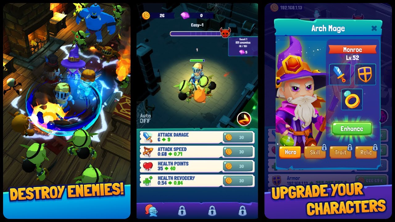 Idle Crawler RPG Gameplay Android (Download Game) - YouTube