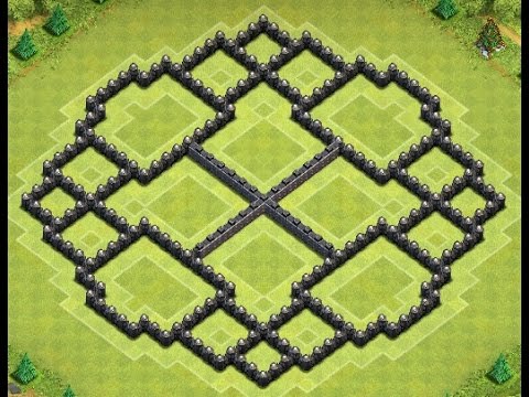 Clash of Clans - Awesome TH9 Farming Base - YouTube