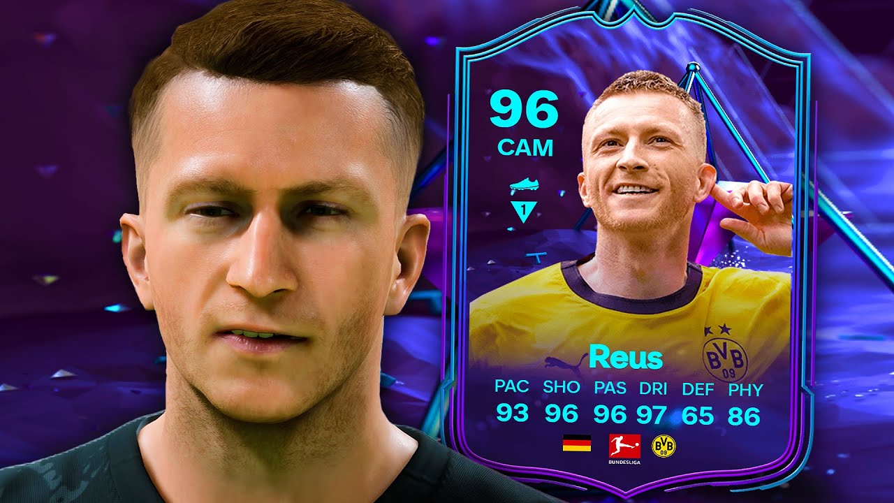 96 End of an Era Reus SBC Player Review - EA FC 24 - YouTube