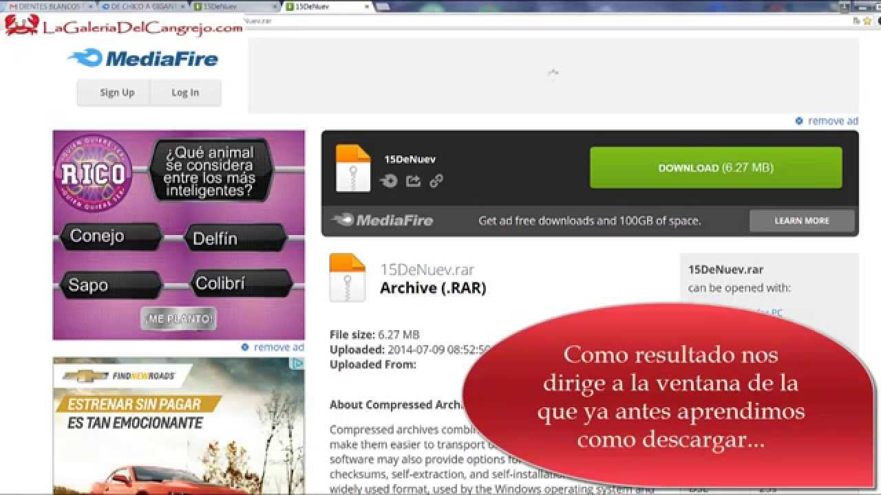 Como Descargar De Medifire - YouTube