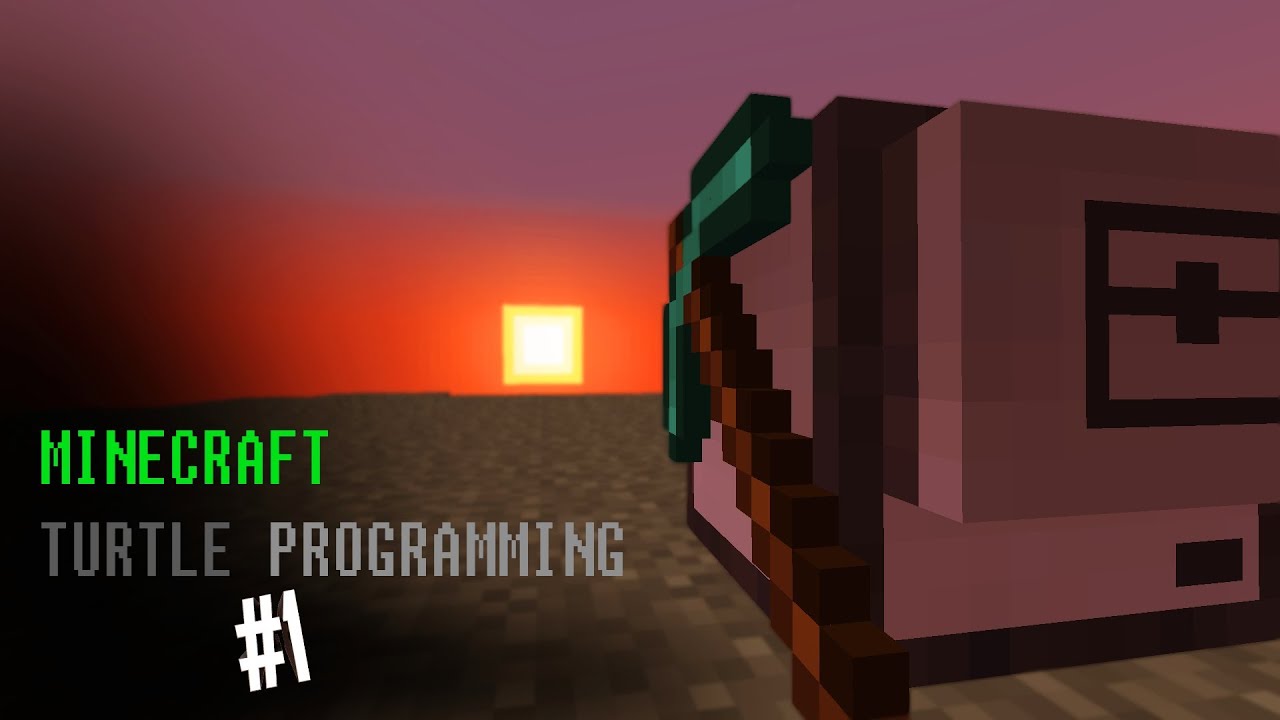 Minecraft Turtle Programming: Episode 1 | The Basics - YouTube