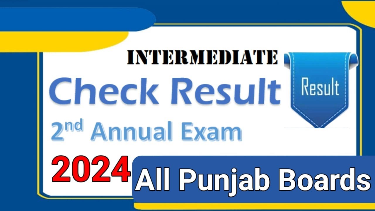 12th class second annual result date notice issued - Inter part2 result ...