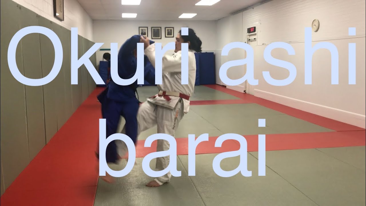 Okuri ashi barai Judo footsweep - YouTube