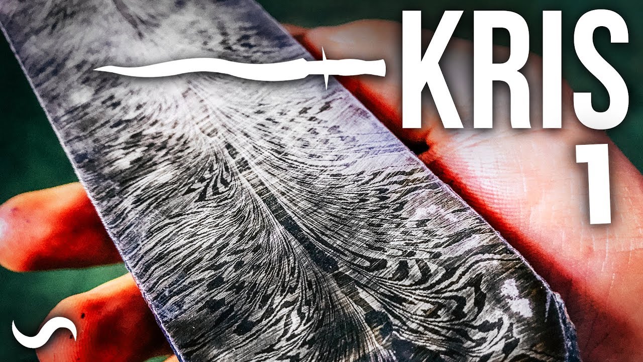 KRIS BLADE DAMASCUS DAGGER!!! Part 1 - YouTube