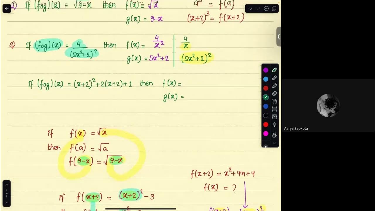 "Algebra Lecture 3 | Inverse Functions Explained | Class 10 Math Nepal" - YouTube