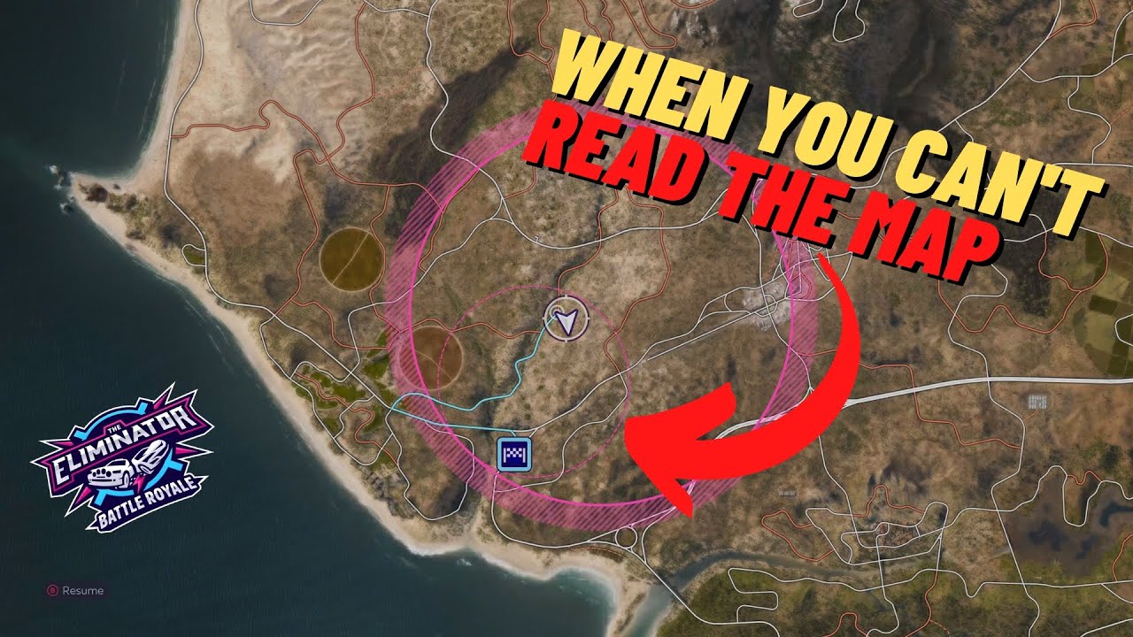 FH5 Eliminator: When You Can't Read The Map - YouTube