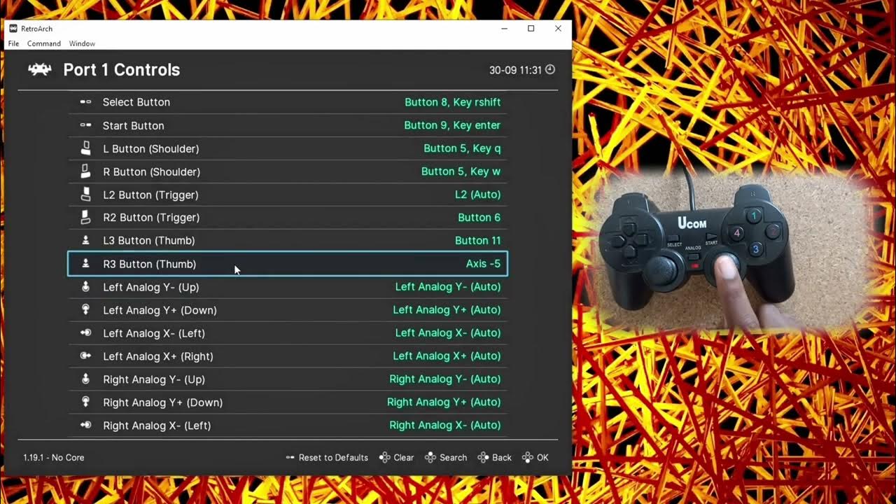 RetroArch key bindings - YouTube