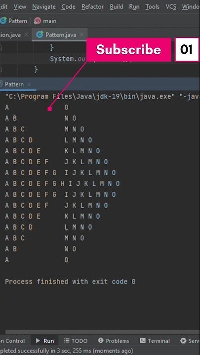 Arrowbet Pattern #shorts #javaprogramming #code #java #coding #druv #codingforbeginners - YouTube