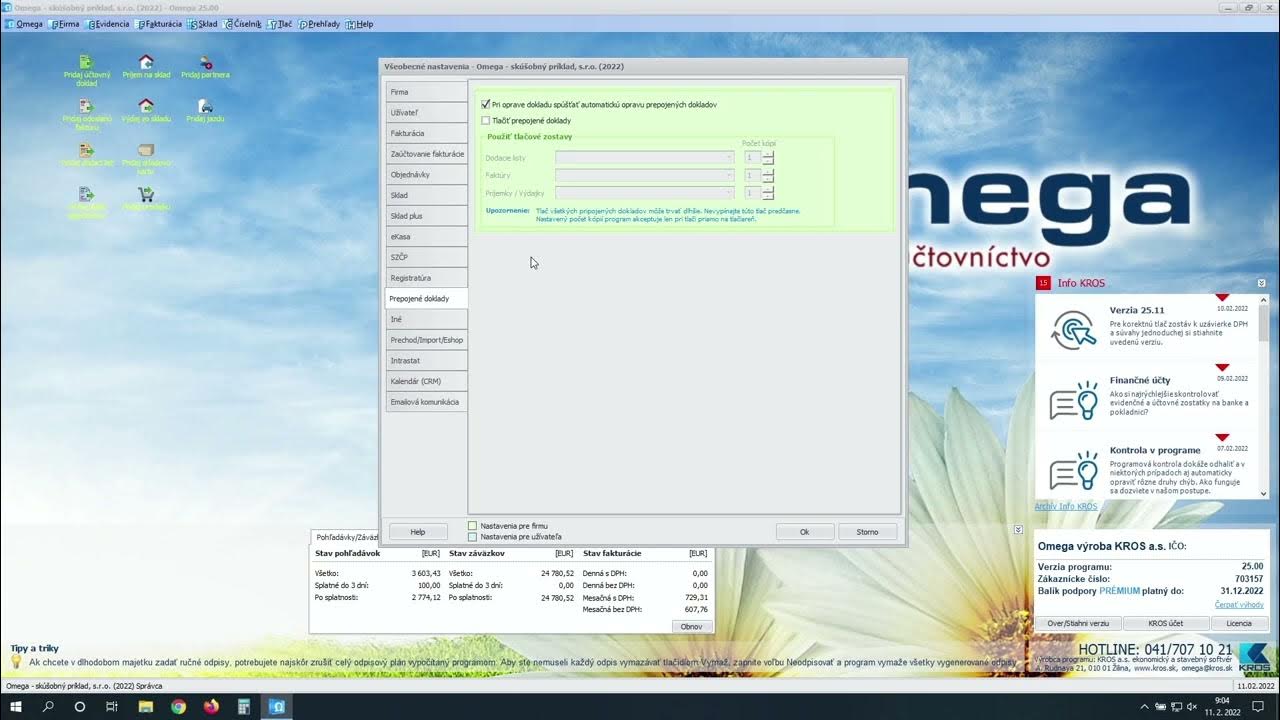 Zoznámte sa s programom OMEGA pre podvojné účtovníctvo - YouTube