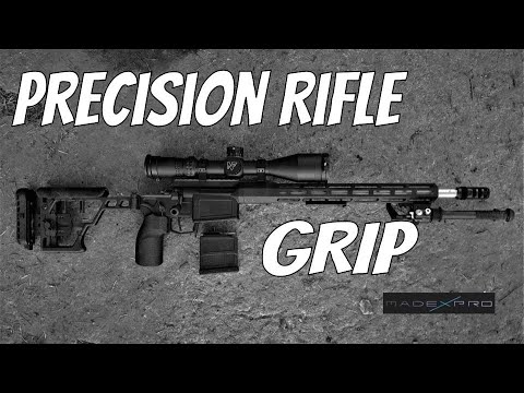 Precision Rifle Grip: AR15, Bolt Action Compatible - Ergonomic Pistol ...