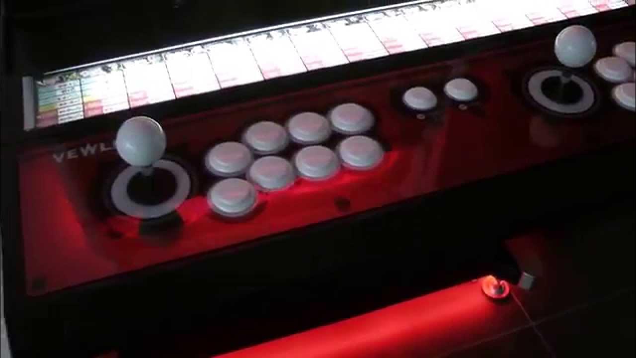 Taito Vewlix F Cabinet, running Street Fighter IV Ultra - YouTube