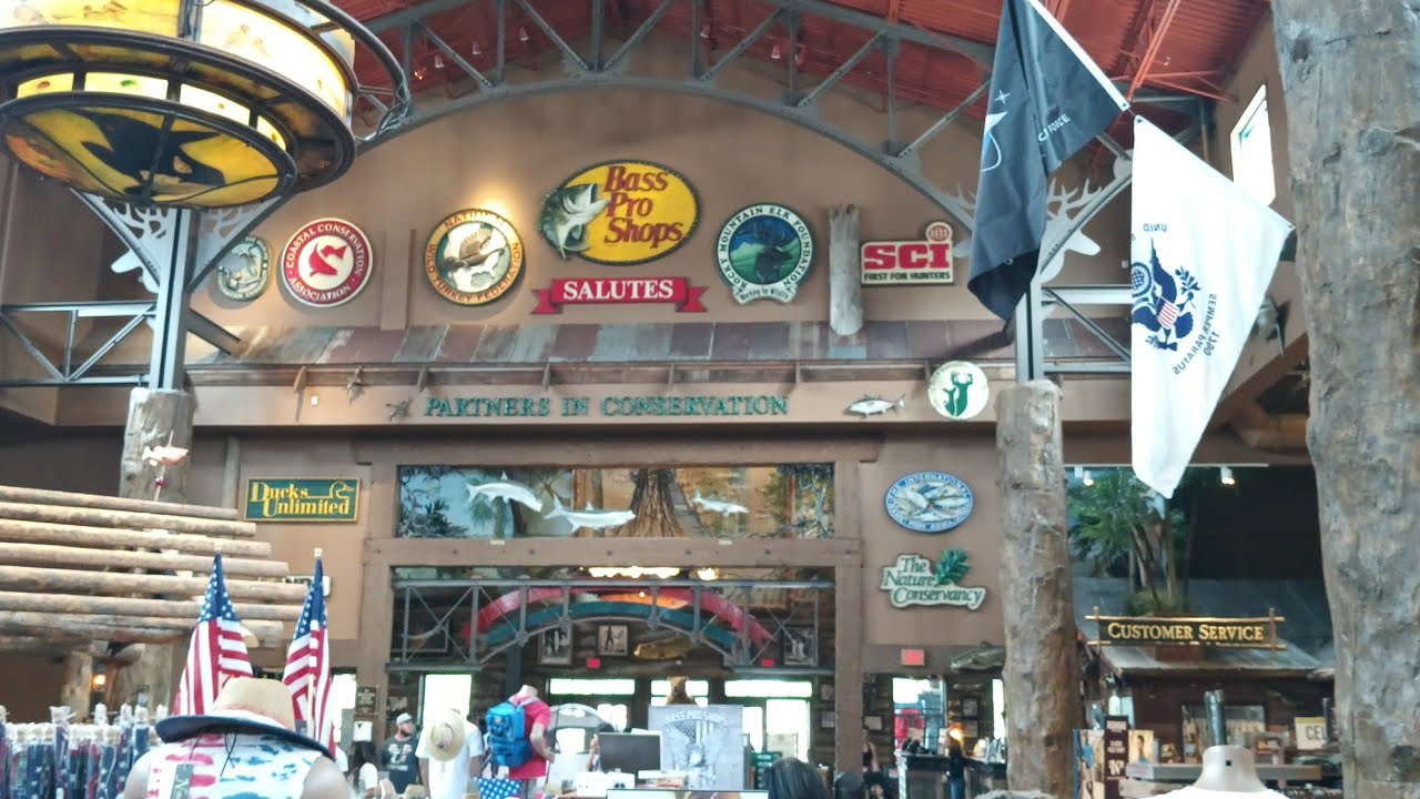 Inside Bass Pro Shop Orlando Fl Youtube