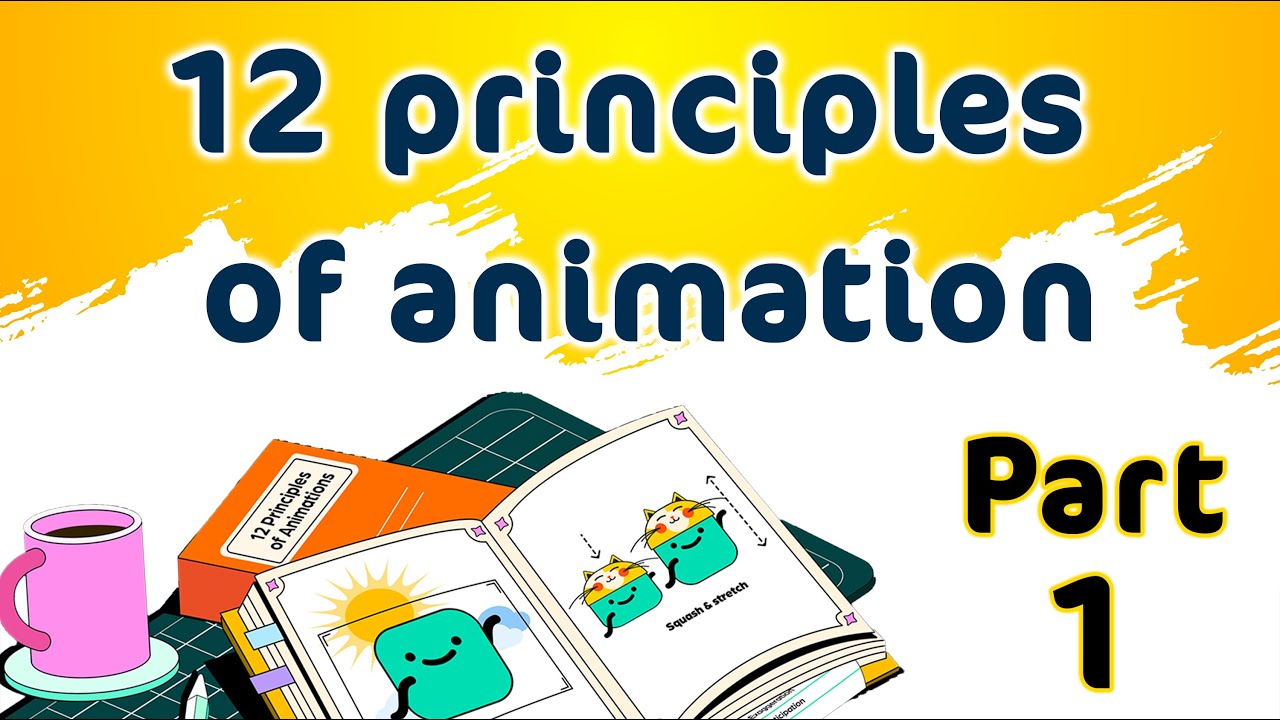 12 principles of animation part 1 - YouTube