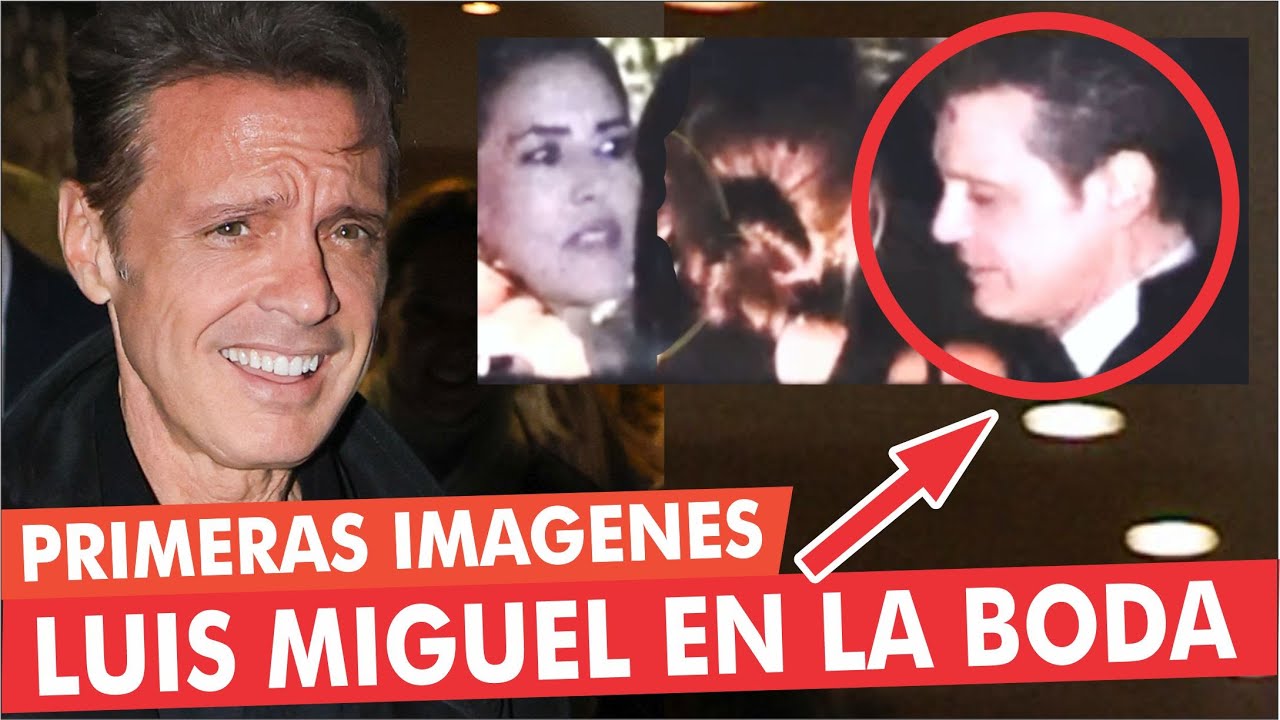 Primeras IMAGENES de Luis Miguel en la BODA de Michelle Salas, se ...