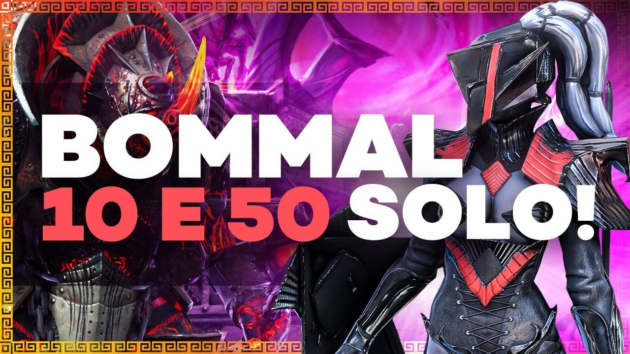 Elmo Vermelho SOLO - Bommal 10 e 50 Difícil | Raid: Shadow Legends ...