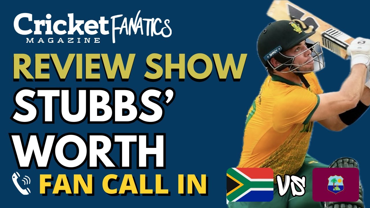 REVIEW: Stubbs shows worth in defeat | 1st T20I | West Indies vs South ...
