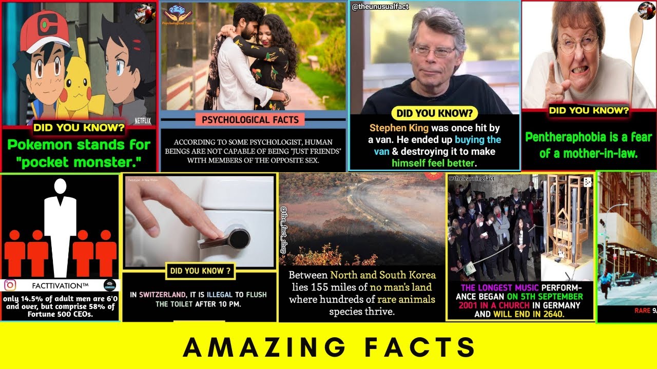 Awesome Amazing Facts That Everyone Should Know #3 || Amazing Facts ...