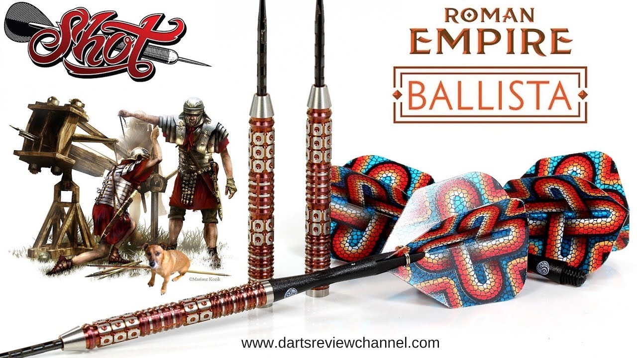 Shot Roman Empire Ballista 23g Darts Review - YouTube