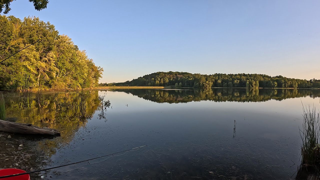 Fishin' at Tycoon Lake, Late summer evening by the water. - YouTube