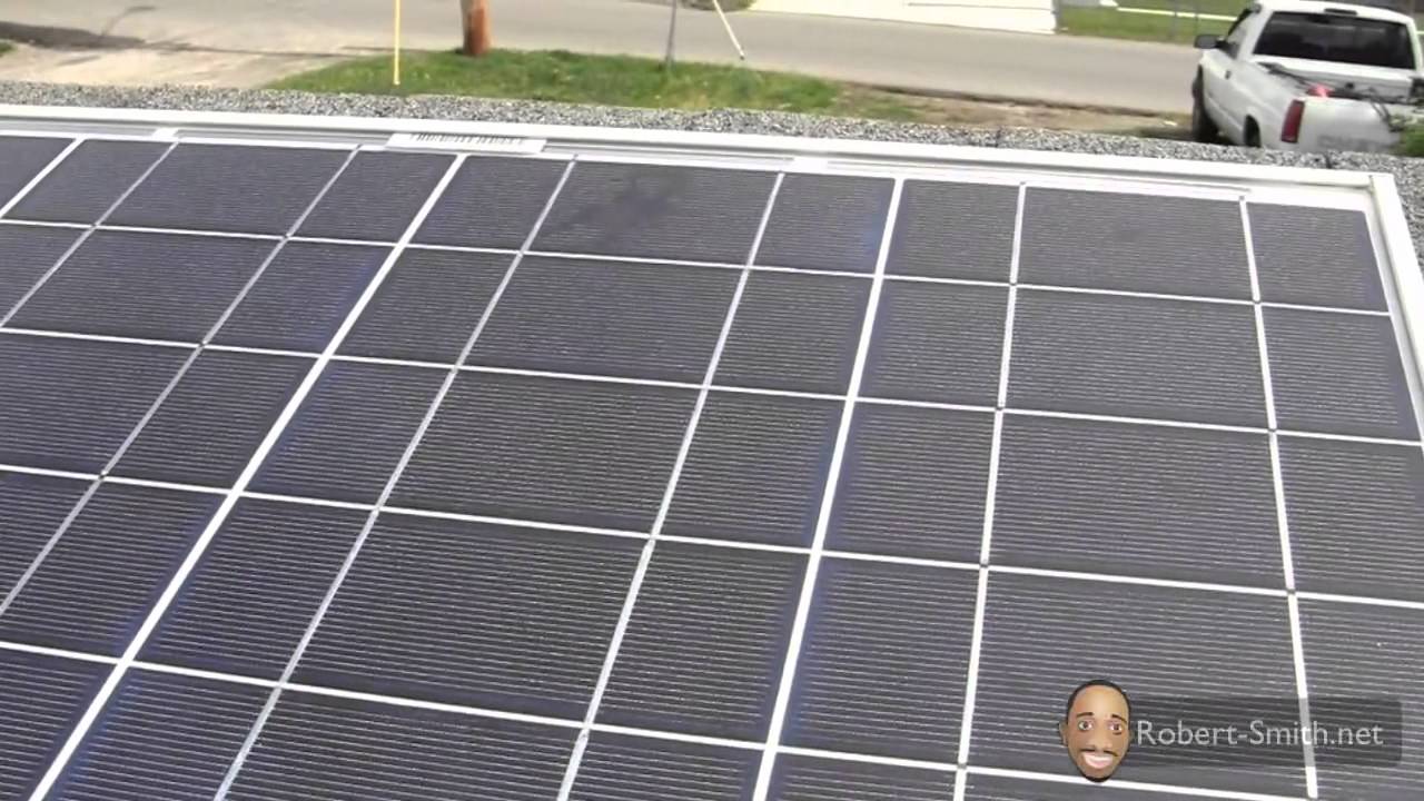 UL-Solar Solar Panel Quality Check After 2 Years - YouTube