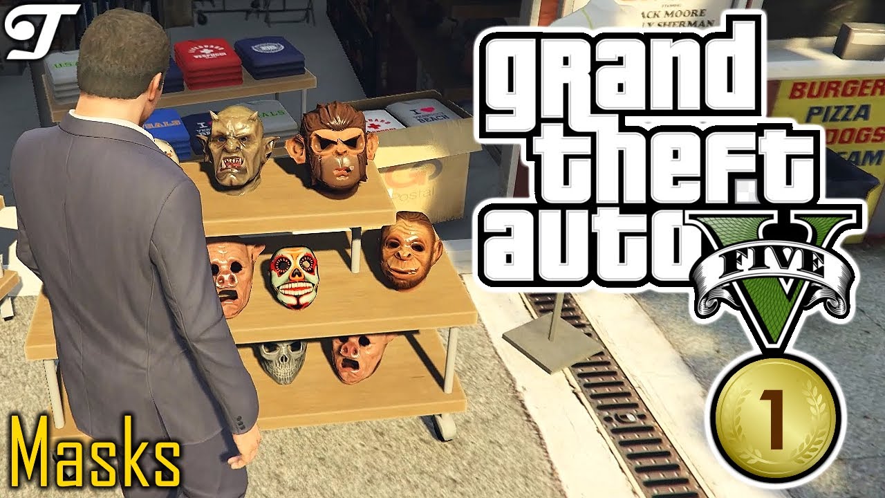 GTA 5 - Masks [100% Gold Medal] | Grand Theft Auto V Gameplay ...