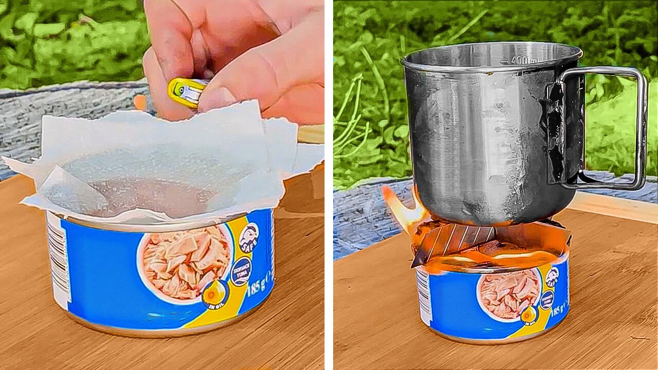 Genius Camping Hacks For Your Awesome Time In The Forest - YouTube