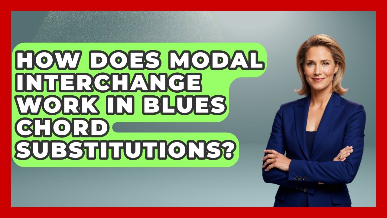 How Does Modal Interchange Work In Blues Chord Substitutions? - Jazz ...