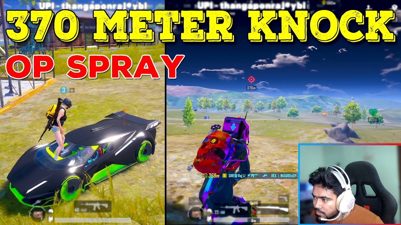 HACKER or WOT!!! - knock 370 Meters Above | Morattu Spray #rajgaming # ...