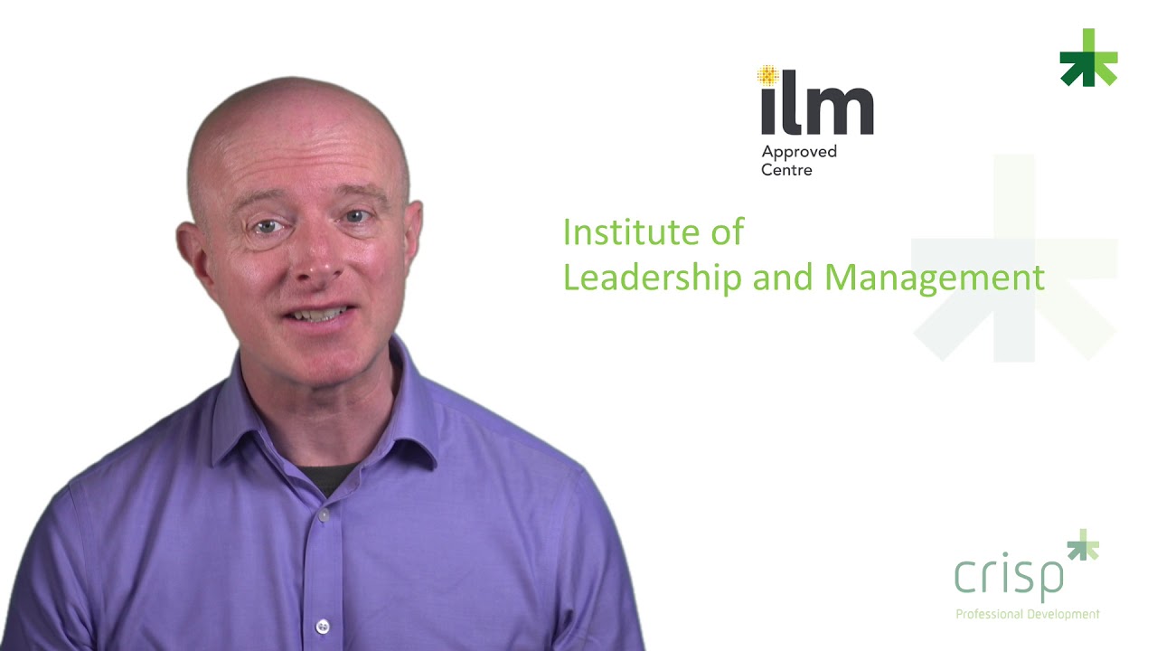ILM Qualifications Crisp Professional Development - YouTube