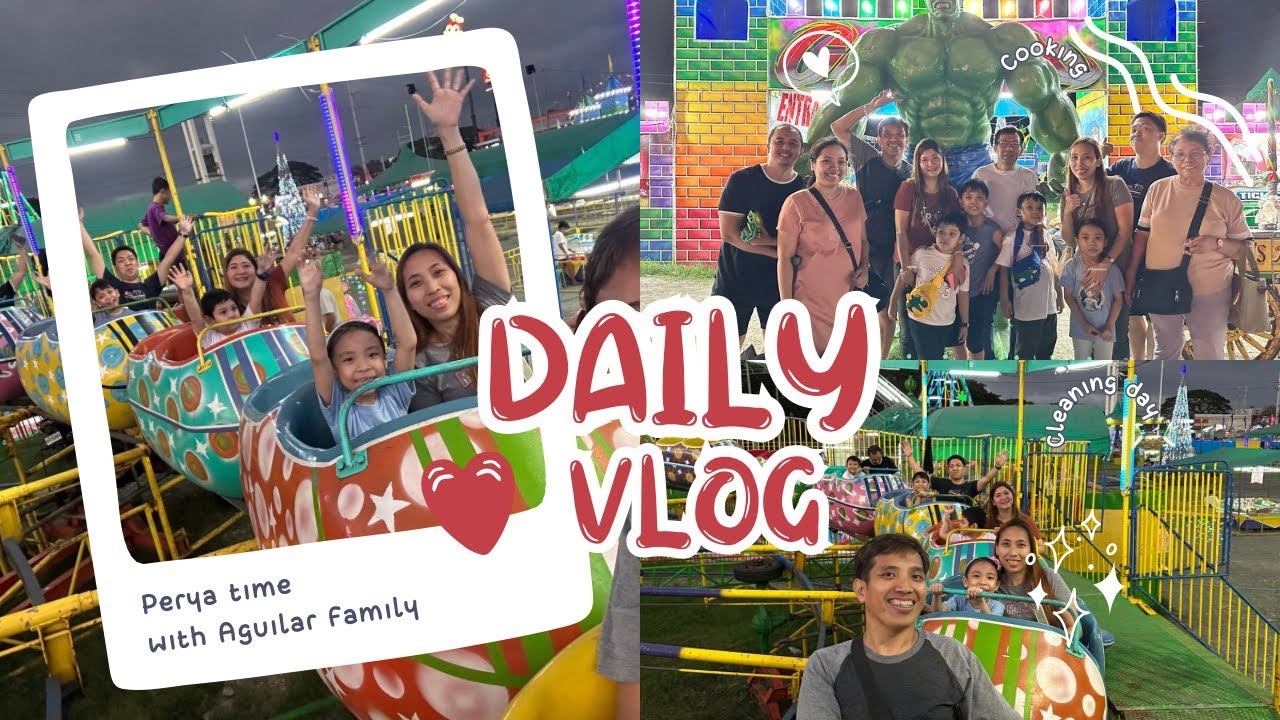 Perya time with the Fam! | Caterpillar ride, Shooting game atbp | Happy ...
