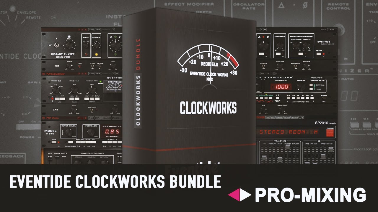 Обзор Eventide Clockworks Bundle : Плагины для сведения и не только! - YouTube