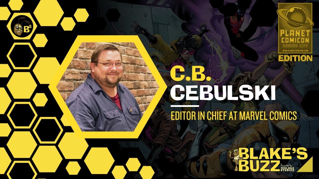 Blake's Buzz Presents C.B. Cebulski Planet Comicon Edition - YouTube