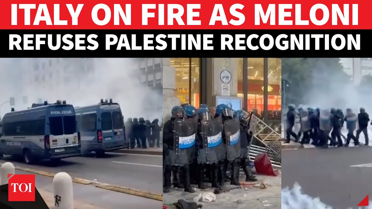 Riots In Italy: Milan Explodes In Clashes, Rome Choked By Protests ...