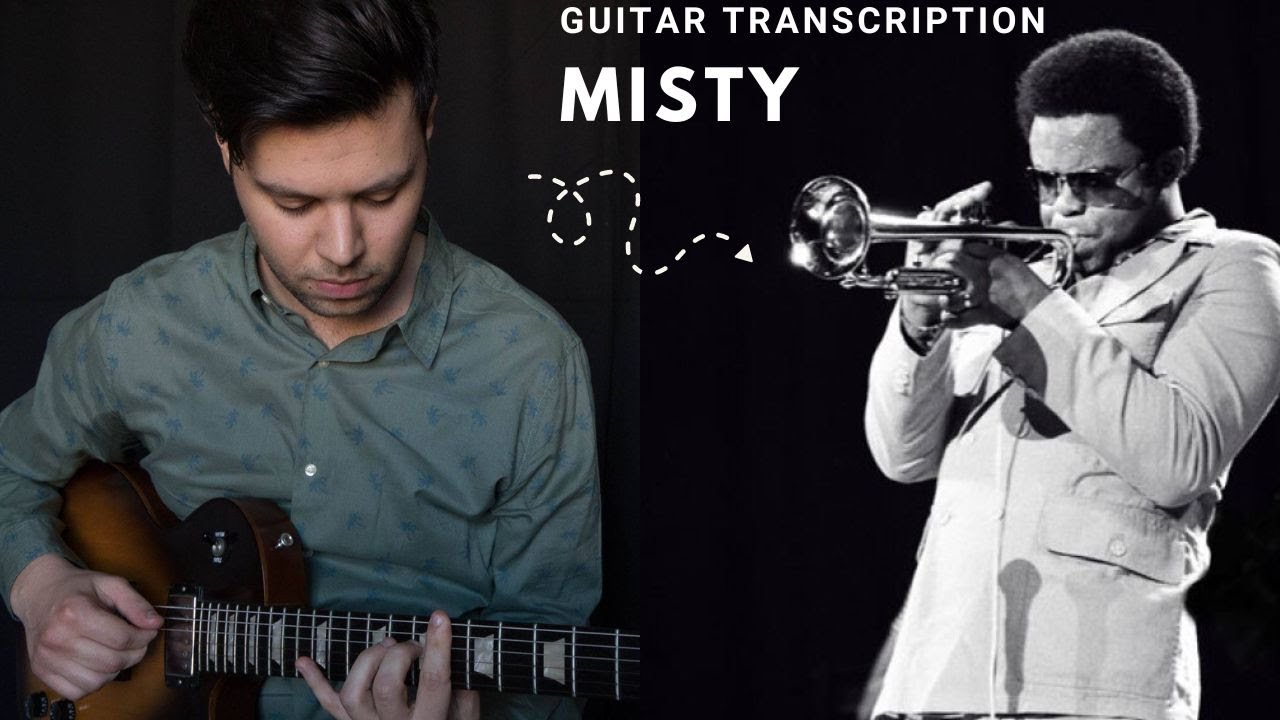 Misty (Freddie Hubbard solo) - Guitar Transcription - YouTube