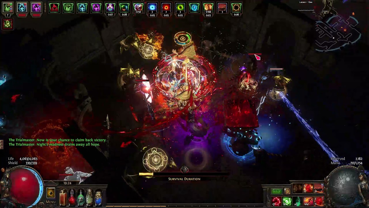 Path of Exile - Stone Golem Elementalist T16 - YouTube
