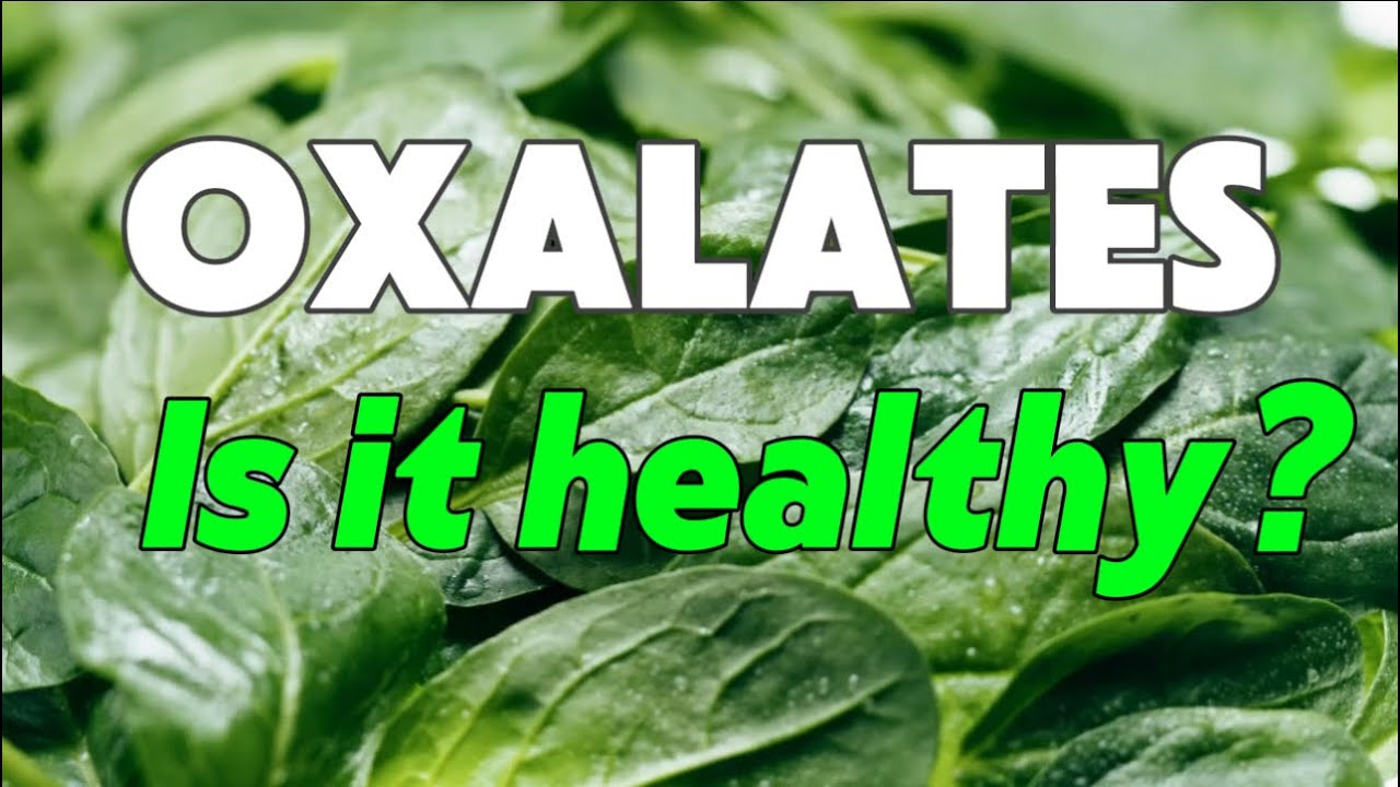 Understanding Oxalates: Health Impacts and Dietary Management - YouTube