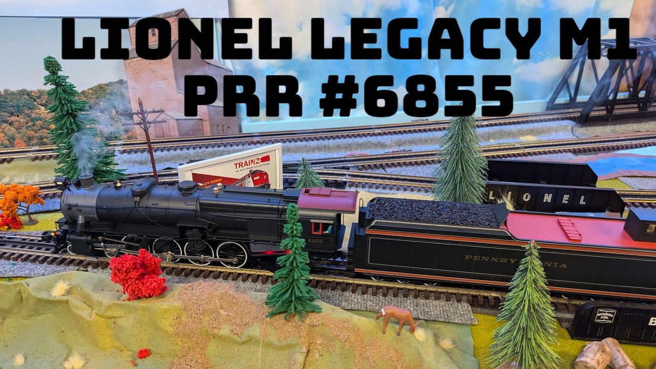 Lionel Legacy M1 PRR no. 6855 - YouTube