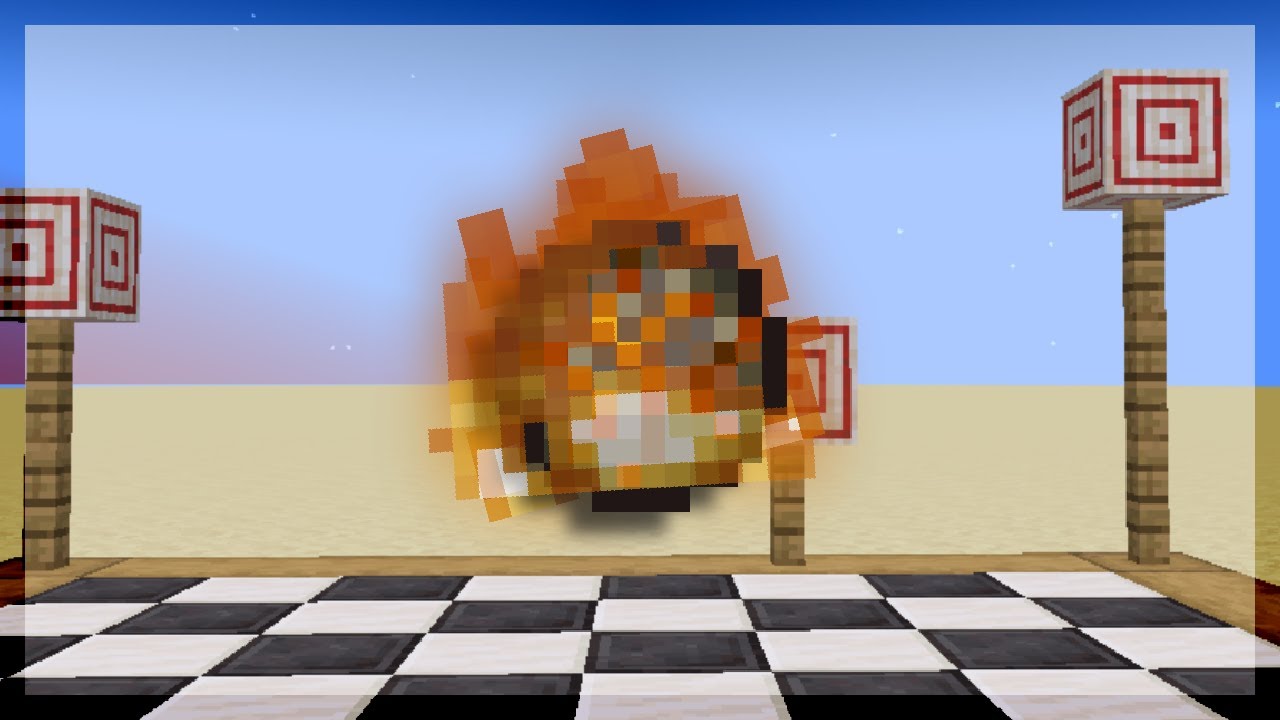 How to Throw Fireballs in Minecraft - YouTube